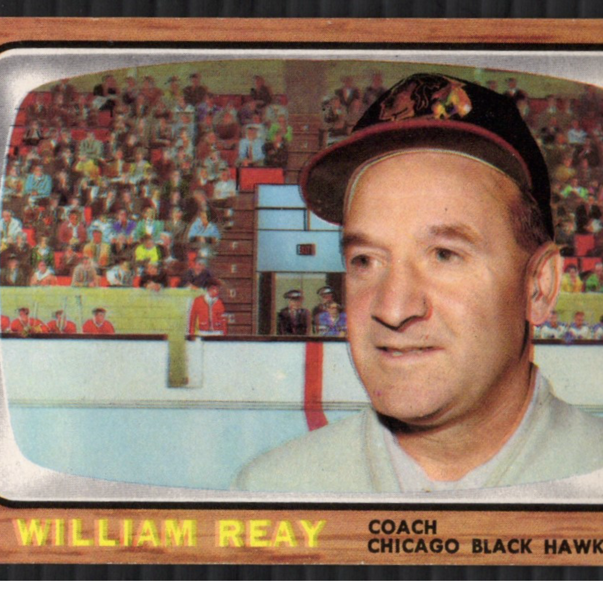 1966-67 Topps William Reay #53 Rookie RC Chicago Blackhawks EX+/NM ...