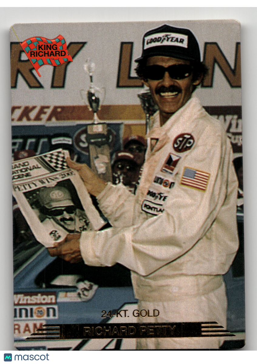 1993 Action Packed 24K Gold #17G Richard Petty – Collectaway