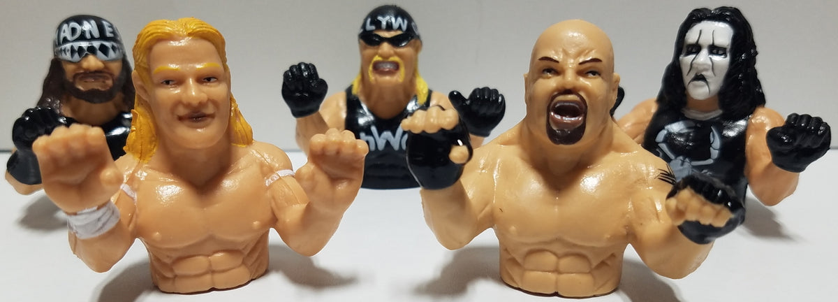 Vending Wrestling Finger Puppets NWO WWF Set of Five – Collectaway