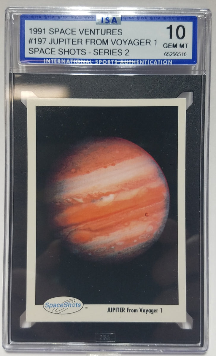 SPACE 1991 #197 "Jupiter From Voyager 1" Space Shots Series 2 ISA 10 G ...